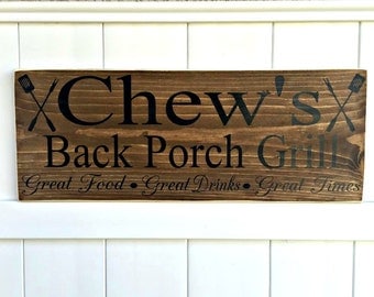 Bar and grill sign | Etsy