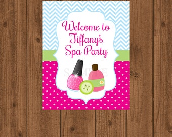 Spa sign | Etsy