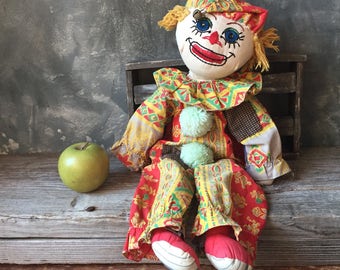 Clown doll | Etsy