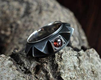 Cool mens rings | Etsy