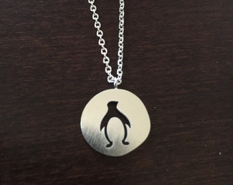 Penguin necklace | Etsy