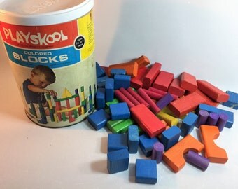 Playskool blocks | Etsy