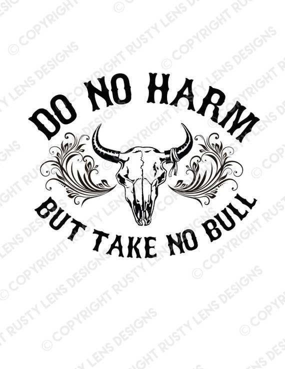 Do No Harm Digital Download Cut File