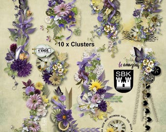 Digital Scrapbook Kits Embellishments Scrapbook by Scrapbookingdom