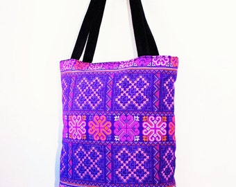 Woven cotton bag | Etsy