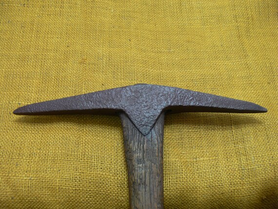 Vintage pick axe-antique miners pick-old rock pick-antique tool-old ...