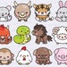 Premium Vector Clipart Kawaii Chinese Zodiac Clipart