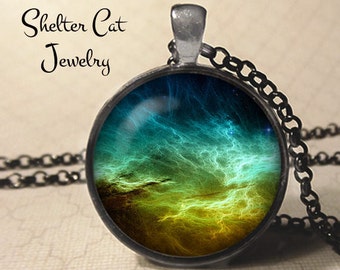 Full blue moon Keychain Art gift Moon key ring Luna key chain