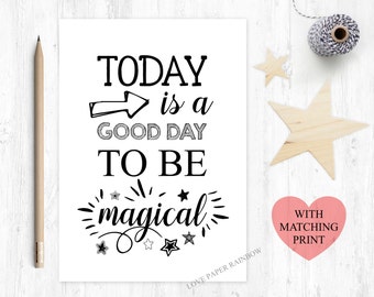 Today is a good day | Etsy