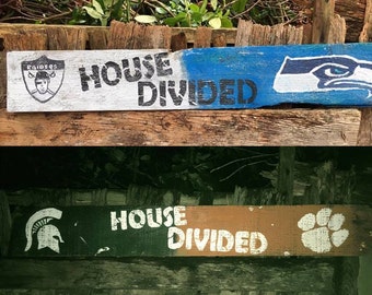 House divided sign | Etsy