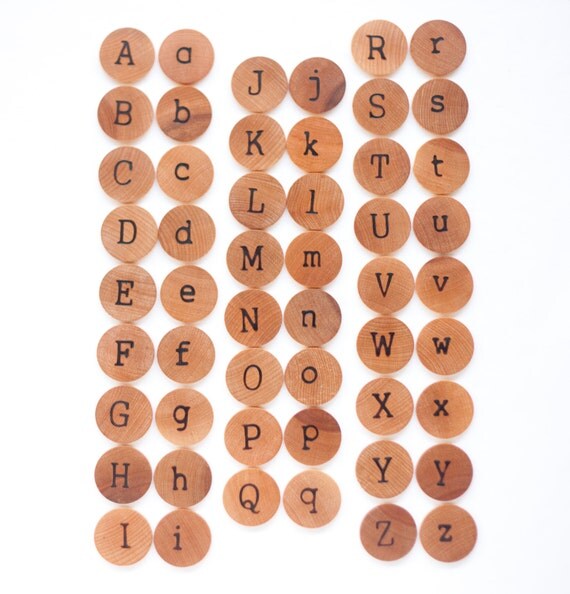 Montessori Alphabet / Alphabet Educational Materials