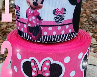Minnie mouse ribbon | Etsy