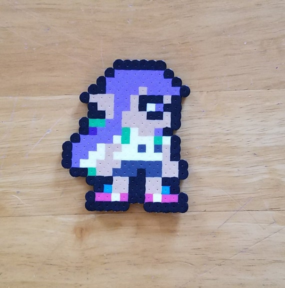 Splatoon Perler Bead Magnet Set