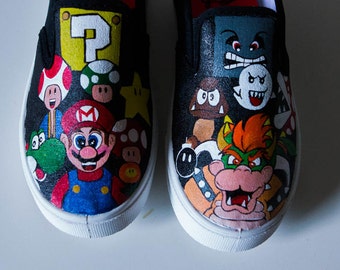 Handpainted shoes | Etsy