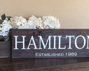 Established sign | Etsy