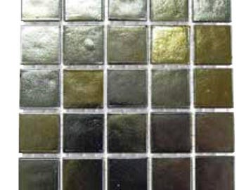Gold mosaic tiles | Etsy