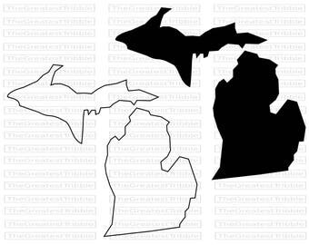Michigan svg file | Etsy