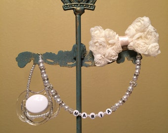 Baby bling pacifiers | Etsy