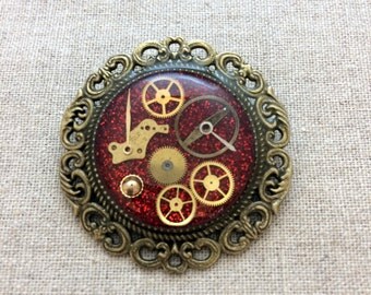 Antique watch pin | Etsy