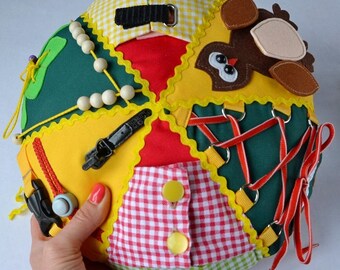 Baby busy board | Etsy