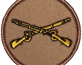 Crossed rifles | Etsy