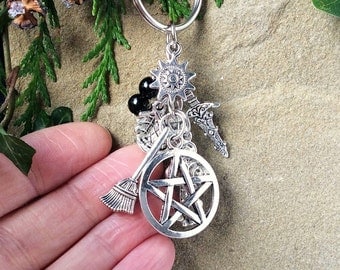 Pentacle charm | Etsy
