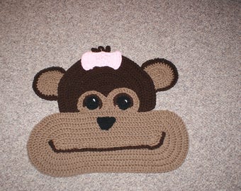 Monkey rug | Etsy