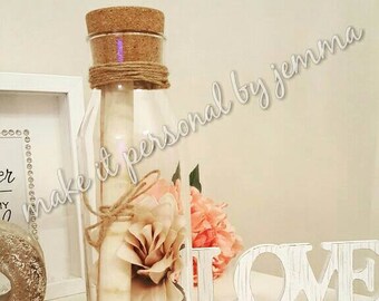 Message in a bottle | Etsy