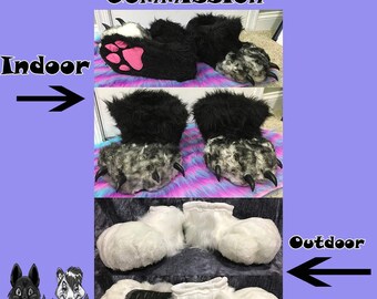 Fursuit paws | Etsy