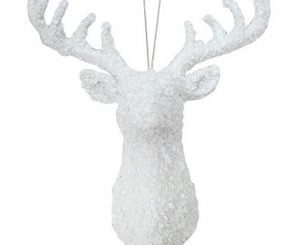 Beaded deer head | Etsy