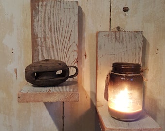 Barn board shelf | Etsy