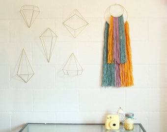 Hoop wall hanging | Etsy