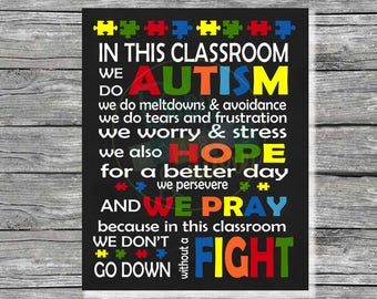 Autism quote | Etsy