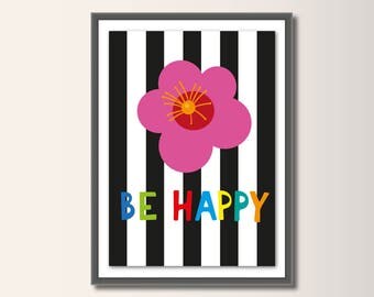 Happy art | Etsy
