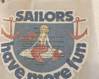 Sailors fun navy | Etsy