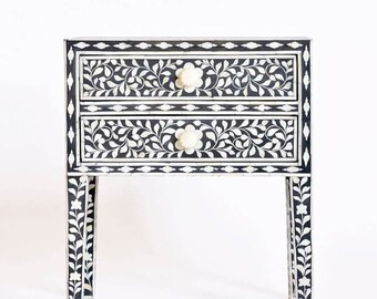 Bone inlay furniture | Etsy