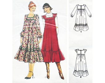 Yoke dress pattern | Etsy