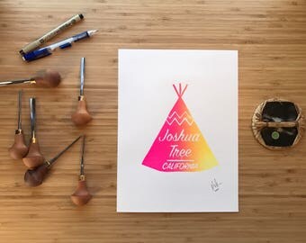Tipi art | Etsy