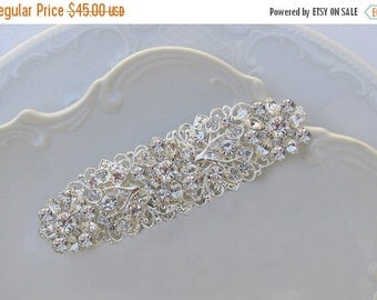 Rhinestone hair clip | Etsy