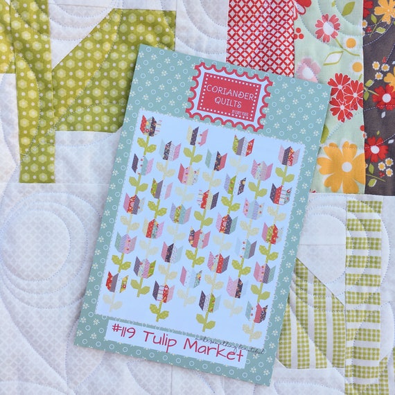 Tulip Market PDF Quilt Pattern 119