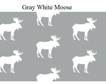 Moose fabric | Etsy