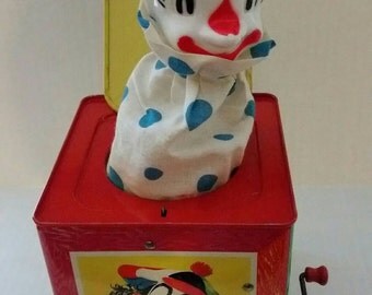 Jack in the box toy | Etsy