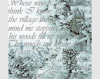 Winter gedichte | Etsy