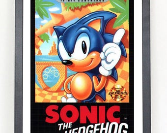 Sonic poster | Etsy
