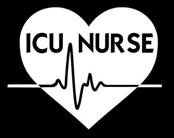 Icu rn nurse | Etsy