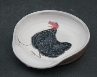 Rooster spoon rest | Etsy