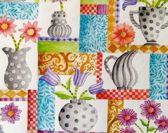 CHRISTINE GRAF MIXED MEDIA Fabric and Vintage by ChristineGraf