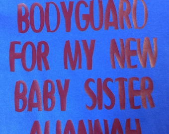 Bodyguard for sister | Etsy