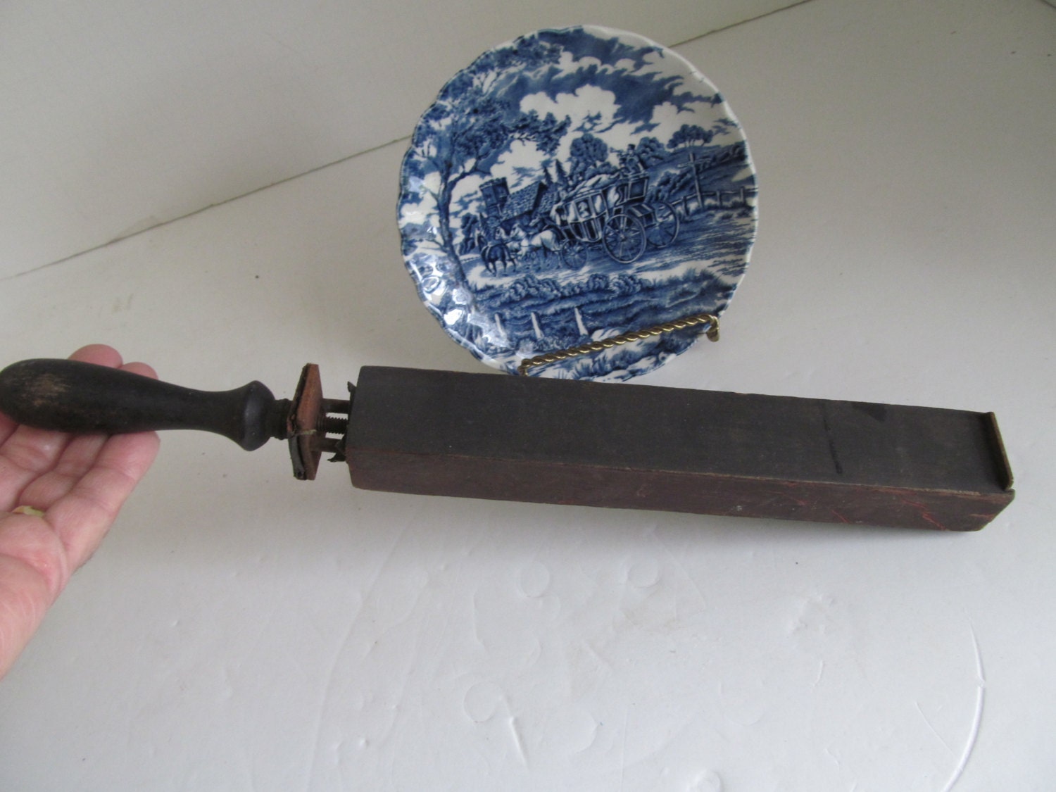 Straight Edge Razor Strop Antique Razor Strop for Straight