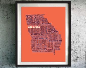 Georgia art | Etsy
